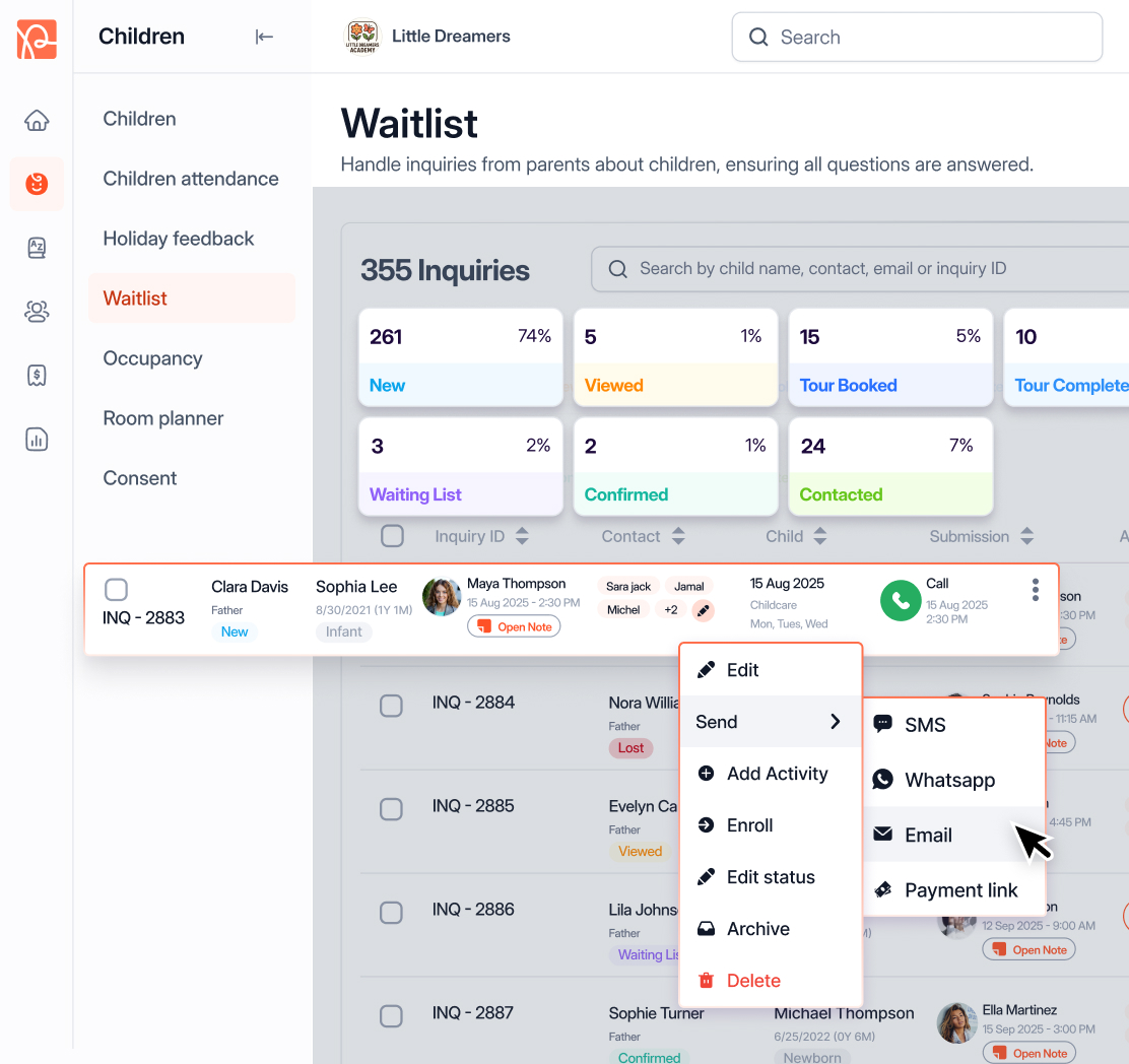 Parent ApS: Preschool & Childcare Management Software/App